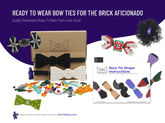 Bow Tie Bleau - Create Your Custom Bow Tie From LEGO® Bricks – Bow Tie ...